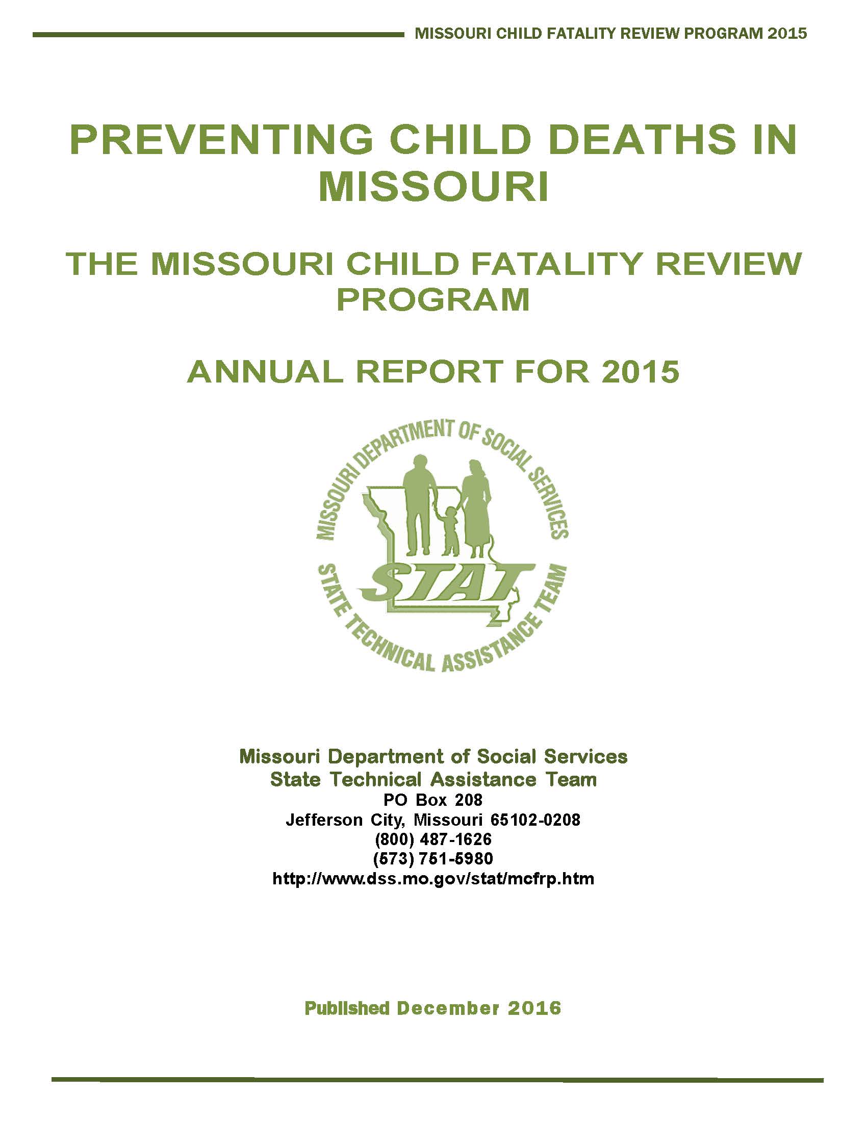 Preventing Child Deaths in Missouri | Children's Trust Fund of Missouri